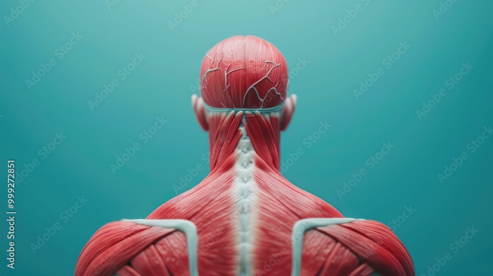 Highly detailed 3D showcasing the complex anatomy and structure of ...