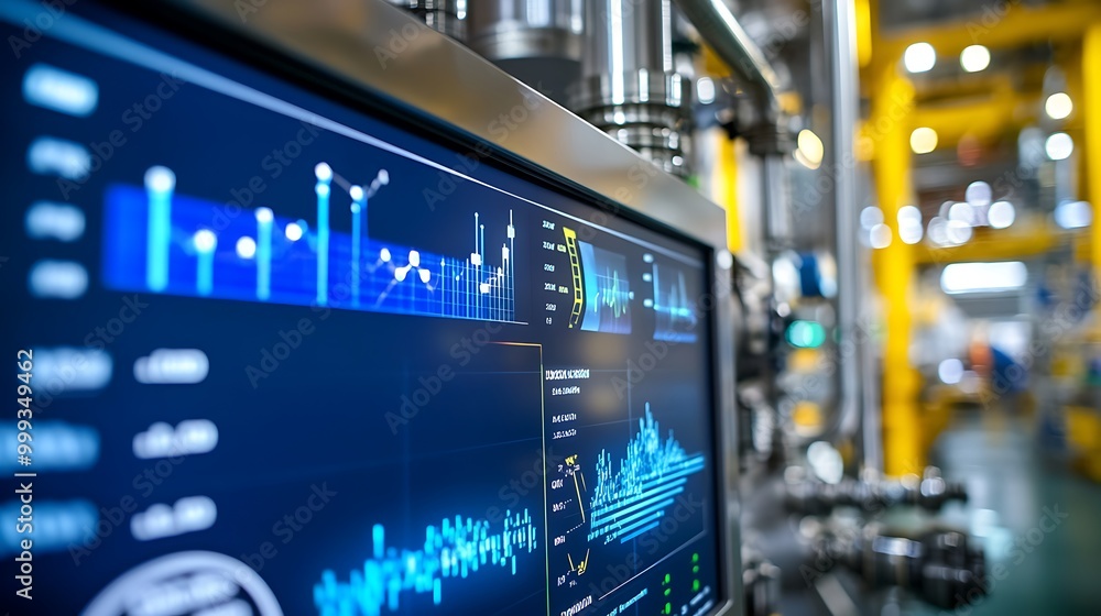 An image of an energy management system dashboard displaying key ...