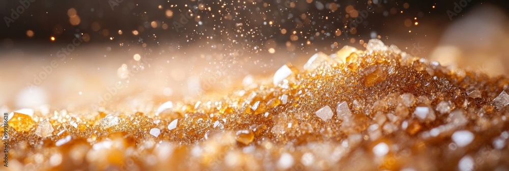 Intricate Sand Grain Structure, magnified view revealing unique ...