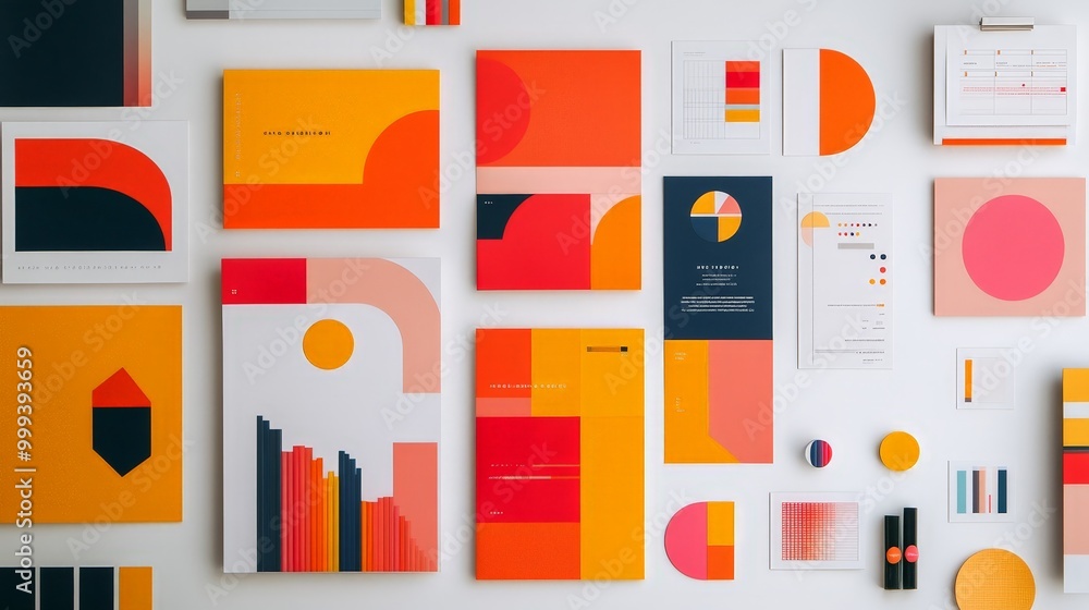 A visual identity design project where a team develops cohesive brand ...
