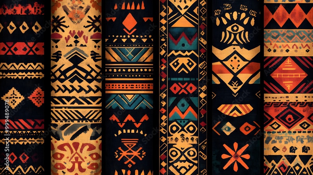 Tribal Patterns: Use patterns from various cultures and tribes to ...