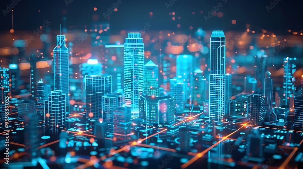 Digital twin technology firm, virtual city planning: Urban planners and ...