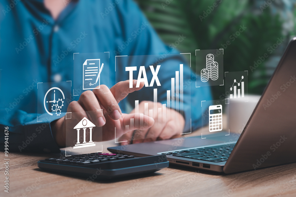 Annual tax payment, Tax calculation, Payment Digital Tax Calculation ...