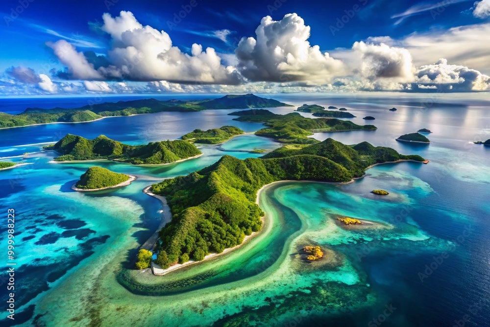 Detailed Map of North Pacific Ocean Islands Featuring Geographical and ...