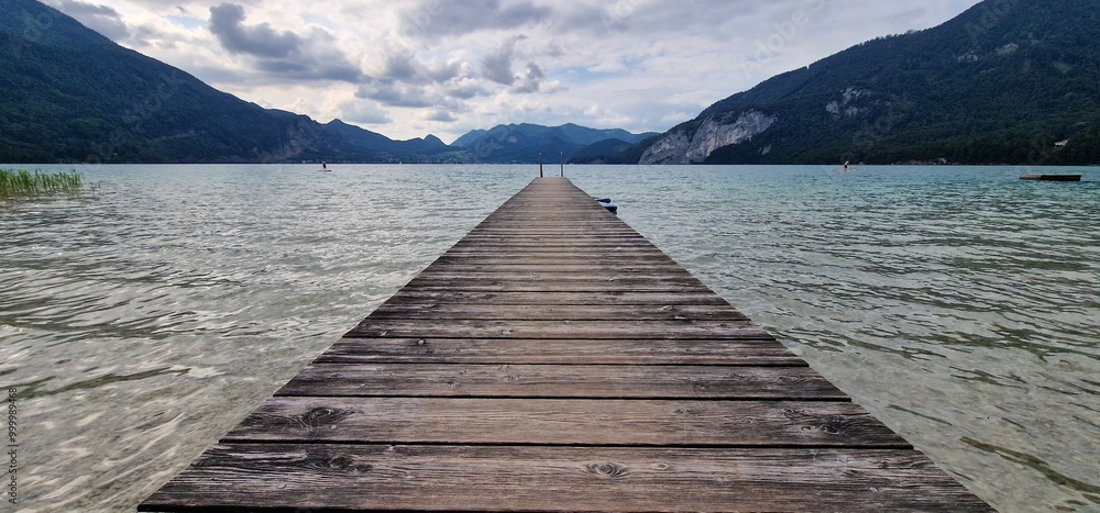 Camping by Lake Wolfgangsee offers a serene experience with access to ...