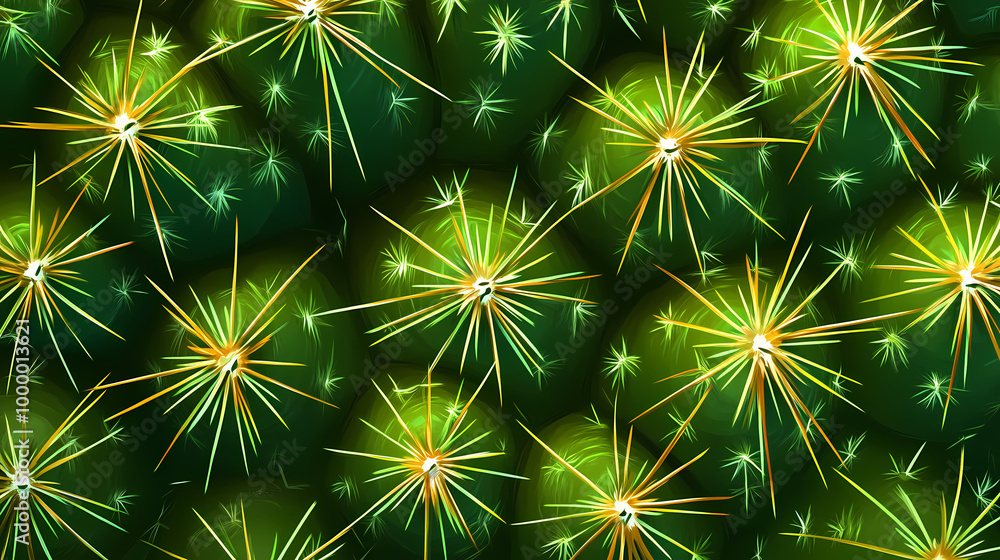 Cactus texture background, desert plant with thorns close-up. Thorny ...