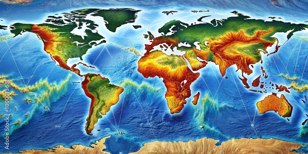 Earthquake Magnitude Chart Displaying Seismic Activity Levels and ...