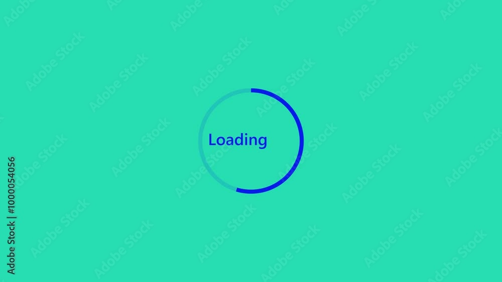 Loading wheel animation. loading icon animation. Loading Circle Video with Glow. Download ...