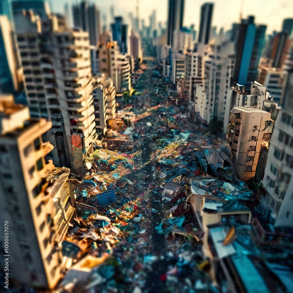 Plastic waste, discarded tires, environmental pollution, marine ...