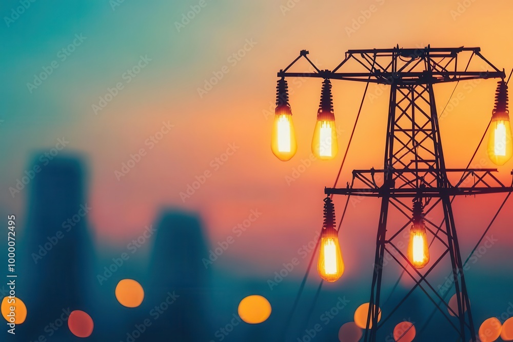 Smart city grid optimizing power distribution to energy-efficient ...