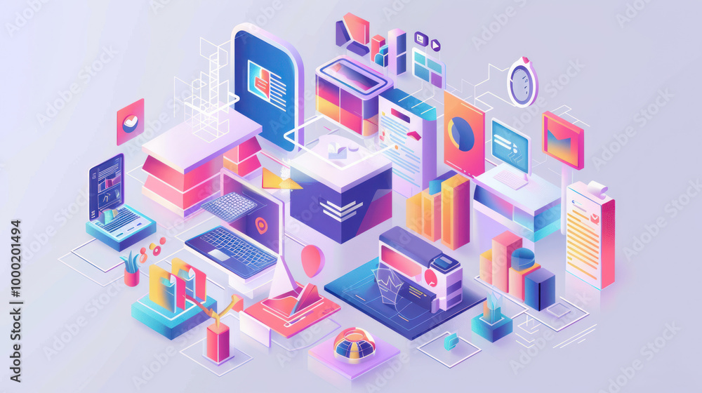 A visual breakdown of digital marketing strategies, highlighting the ...