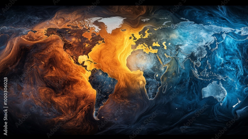 A visual representation of the most extreme weather patterns on Earth ...