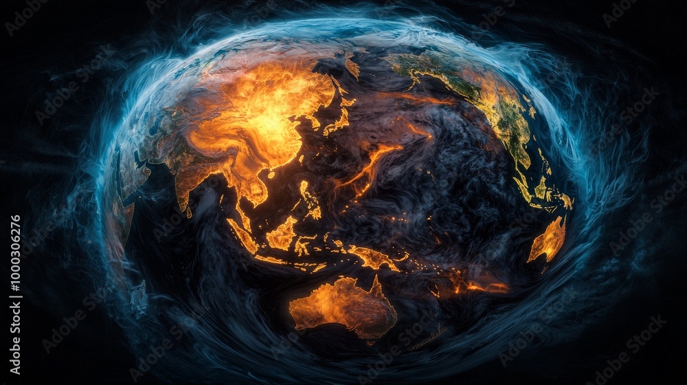 A visual representation of the most extreme weather patterns on Earth ...