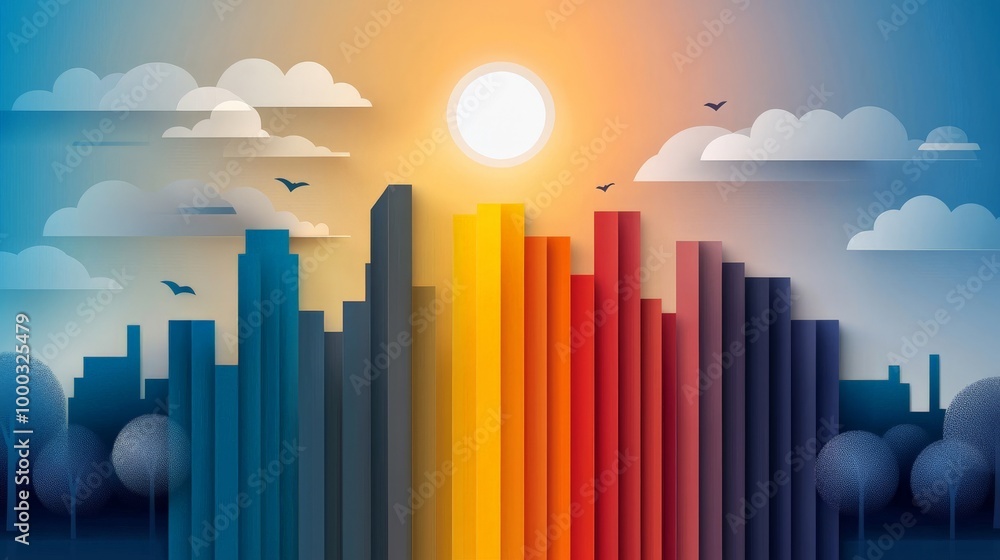 An animated infographic showing how the heat index rises as humidity ...