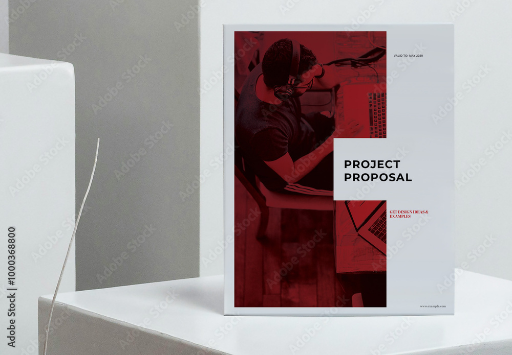 Project Proposal Brochure Layout Stock Template | Adobe Stock