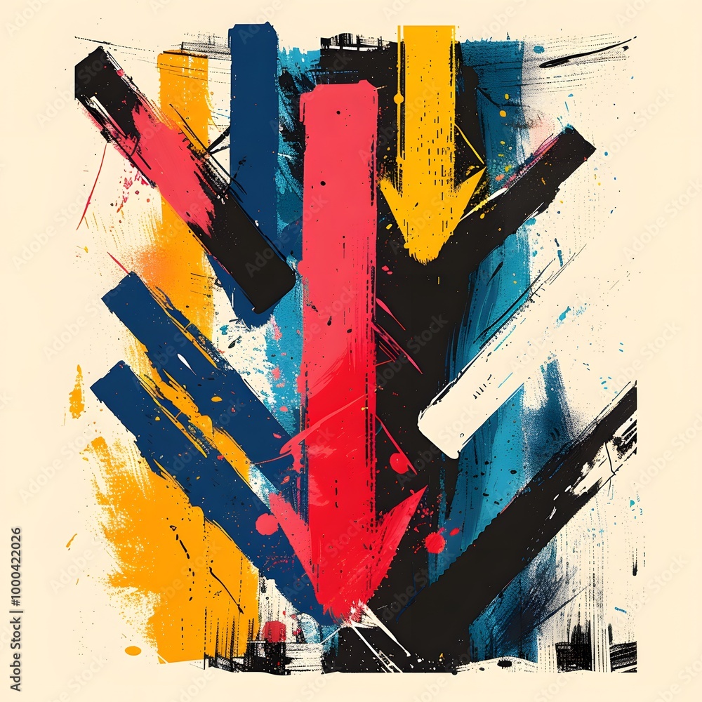 Vibrant collection of intricately designed arrows showcasing a spectrum ...