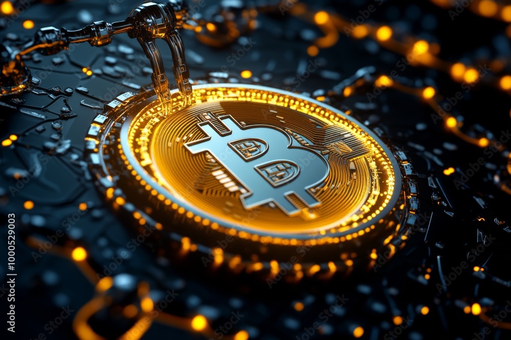 Cryptocurrency being transferred anonymously across dark web networks ...