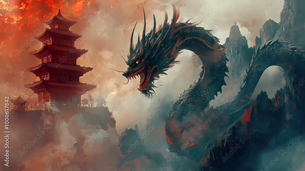 Mystical dragon: exploring divine art and architecture of ancient asia ...
