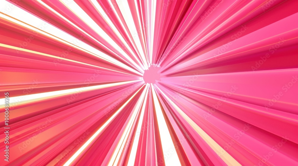 Dynamic comic-style radial background animation, vibrant colors ...
