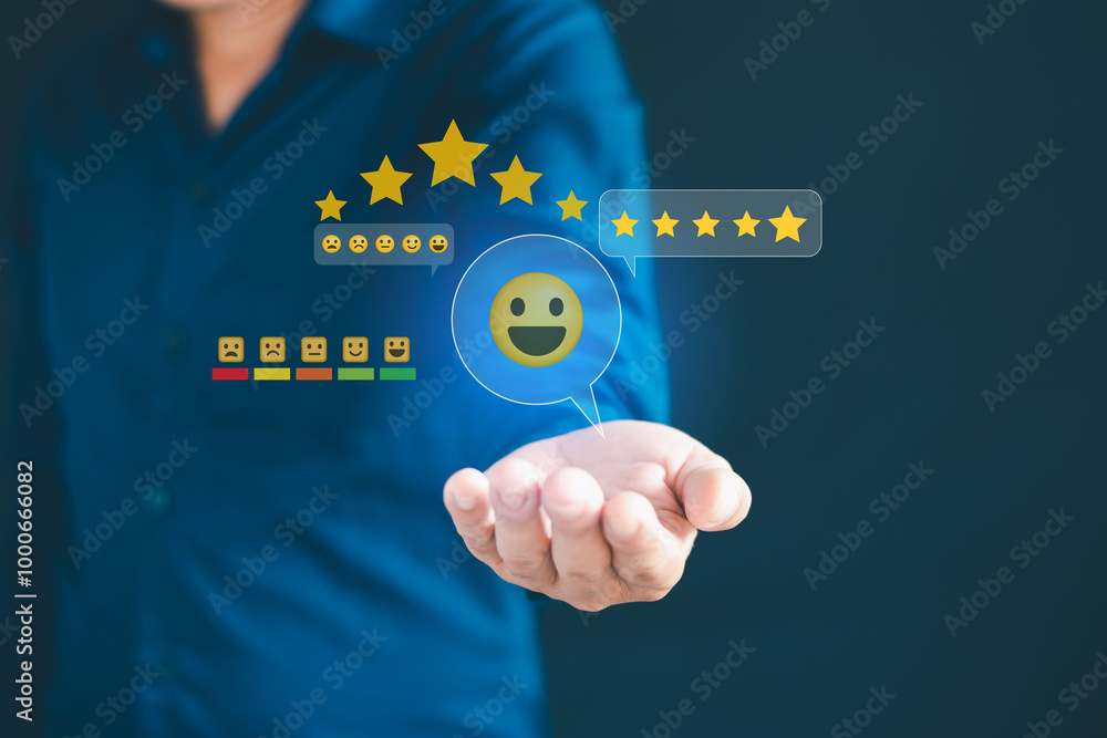 User experience rating. Customer evaluation of service quality leads to ...
