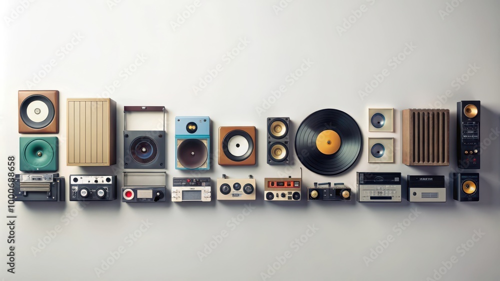 Evolution of media and music formats over the past 50 years , vinyl ...