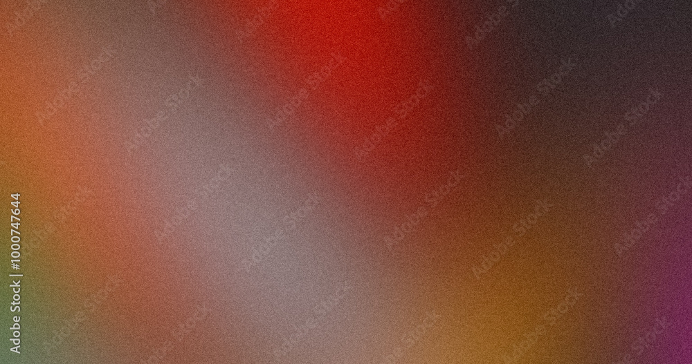 Eye catching red pink and gray gradient background with grainy texture ...