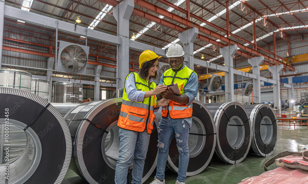 Two mechanical engineers from different cultures working together to ...