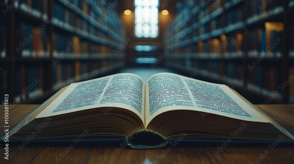 Worldly Tales Unfold: Open Book of Global Stories in Quiet Library ...