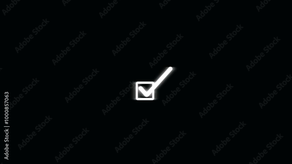 Check mark symbol. approved tick mark icon, success, correct concept ...