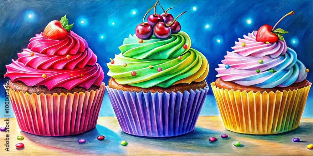 Have fun drawing an easy cupcake! Perfect for kids and home art ...