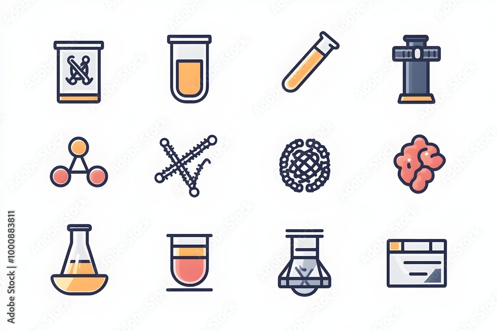 Pixel Perfect Hematology Lab Icons For Medical Science Visualizations ...