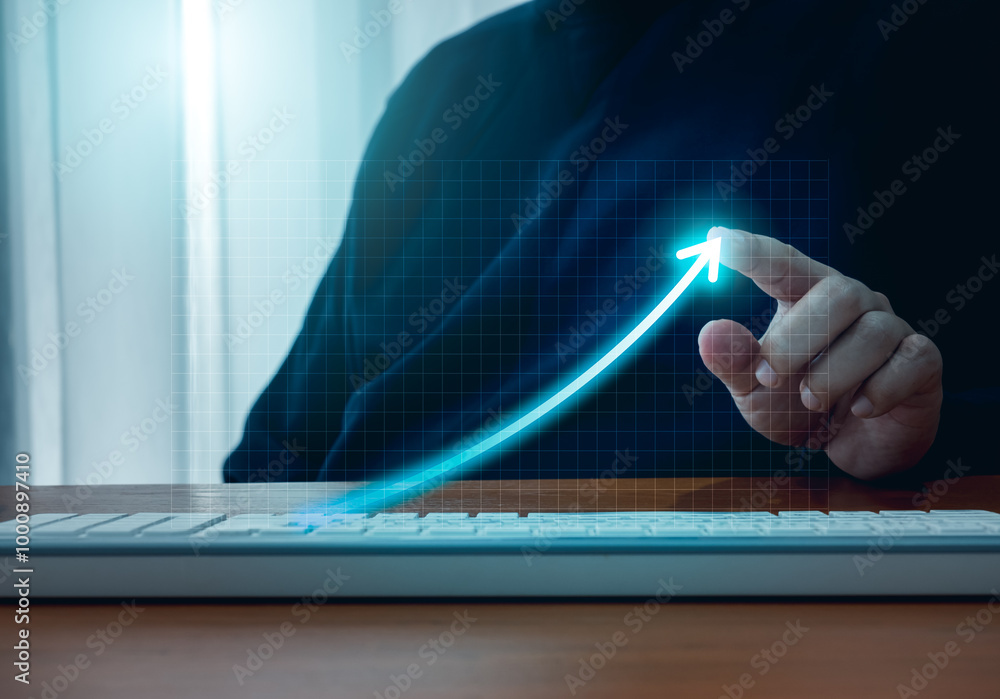 Investment technology, growth financial, return on investment - ROI ...