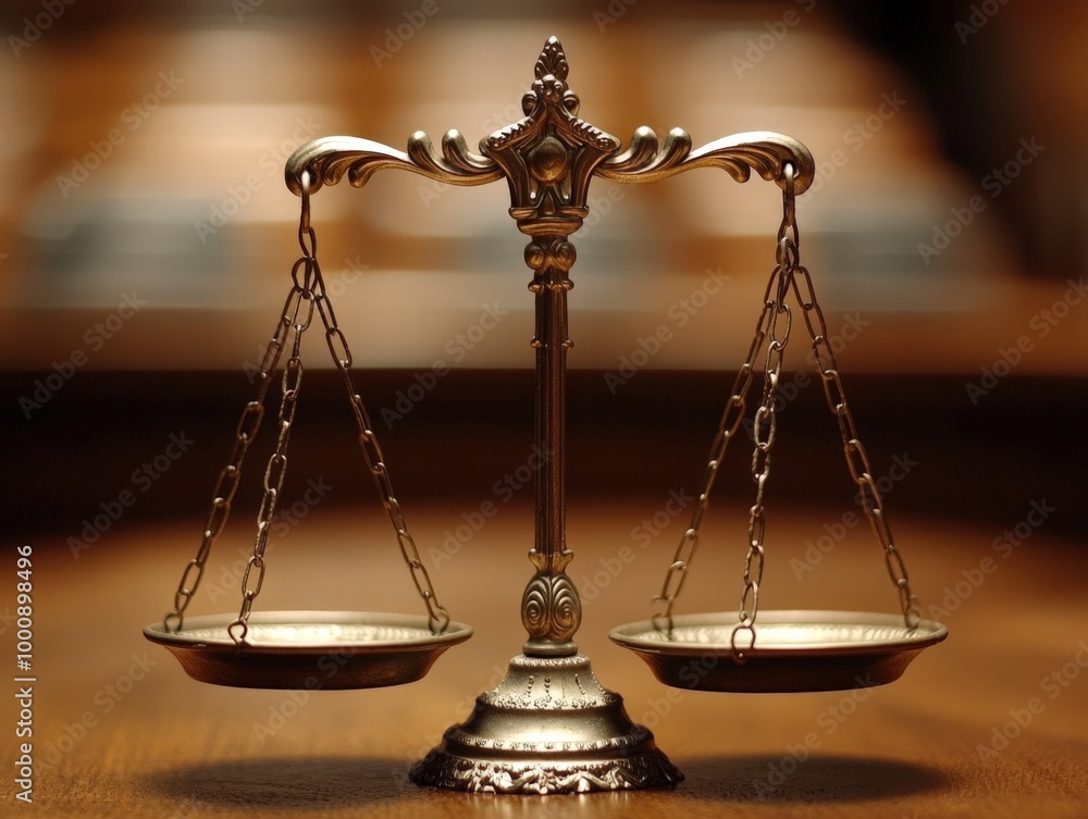 Vintage Scales Of Justice