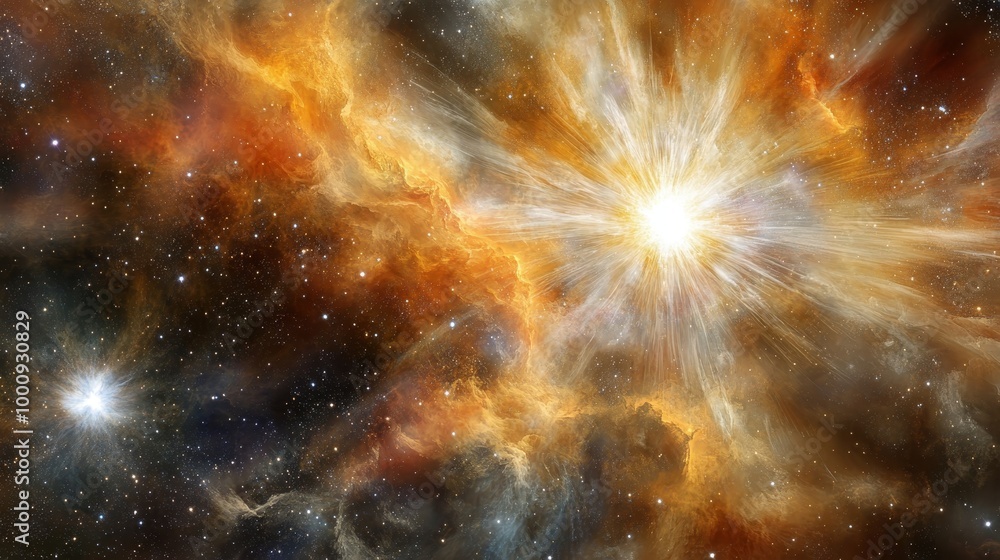 Stellar Explosion Unleashes Cosmic Particles - A supernova, the ...