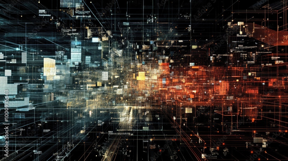 a comprehensive data management system visualized with structured data ...