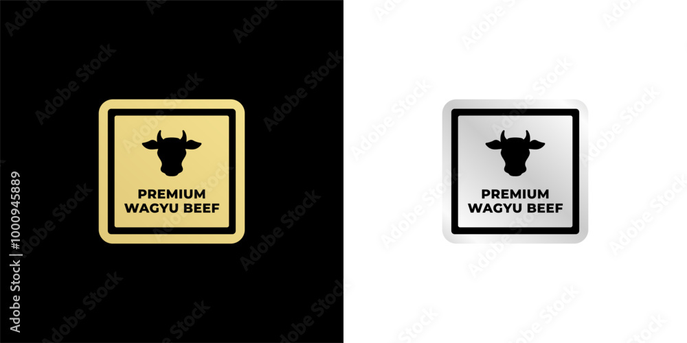 Wagyu beef label or premium wagyu beef label vector isolated. Best ...
