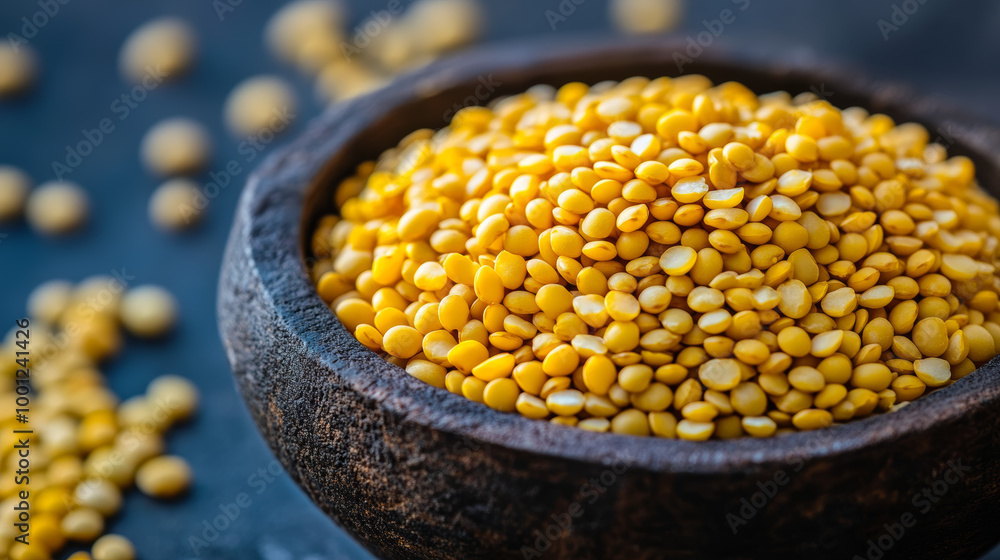 "Toor dal, also known as tur dal, yellow lentils, split pigeon peas ...