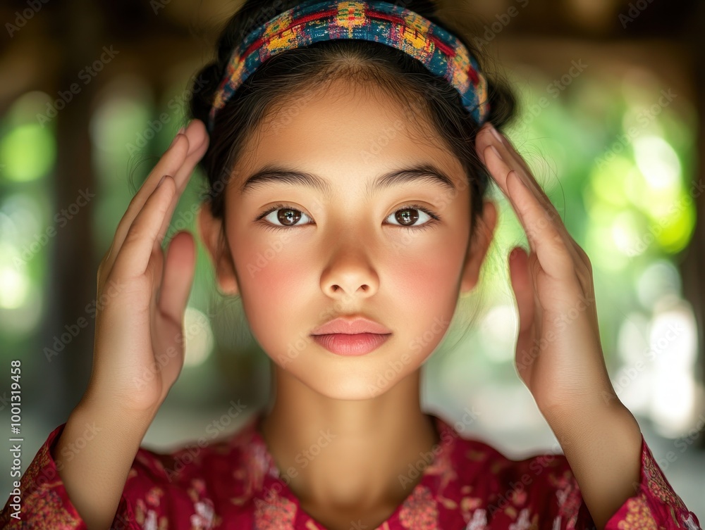 Effective Headache Relief Cool Compresses Applied to the Temples for ...