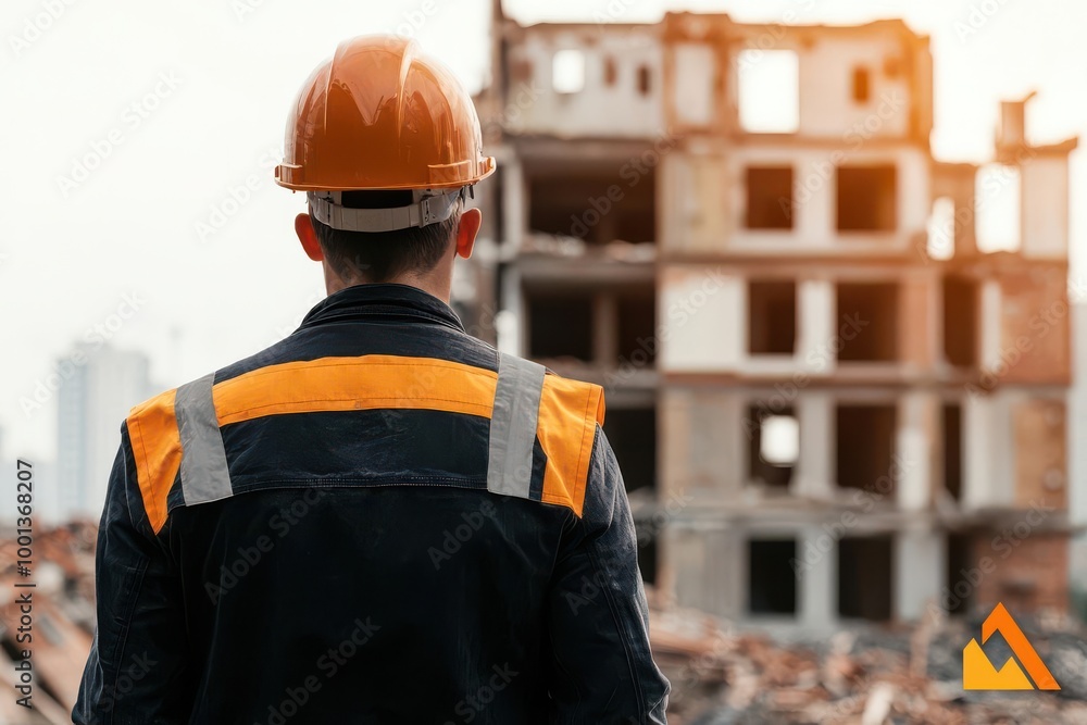 Structural engineer designing earthquake-resistant building structures ...