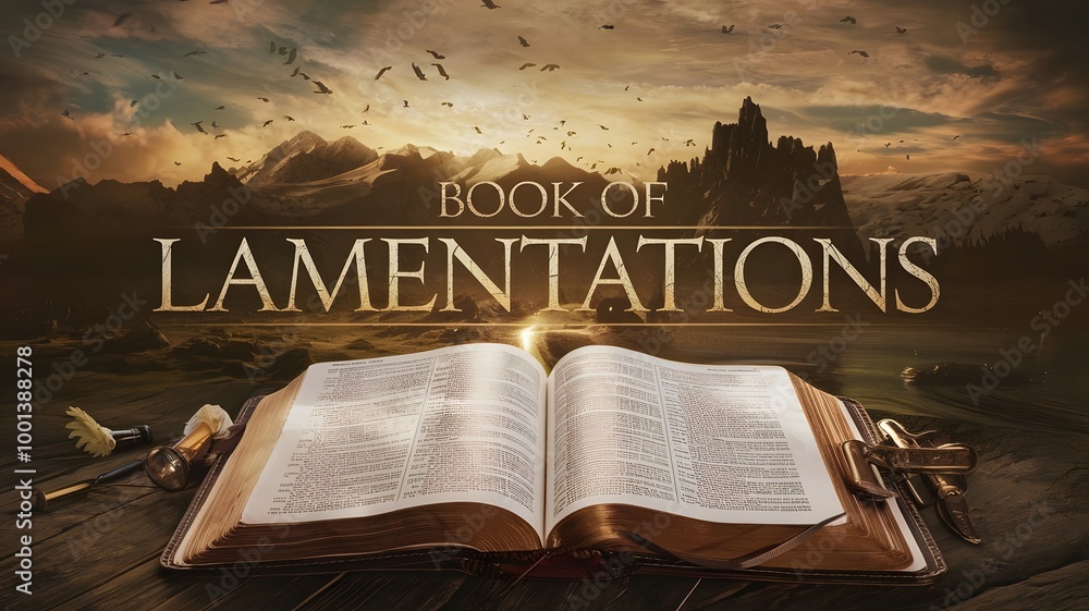 An epic cinematic presentation of the Book of Lamentations, featuring ...