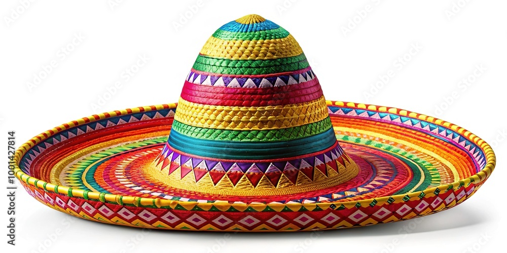 Colorful Sombrero Clip Art for Celebrations, Festivals, and Cultural ...