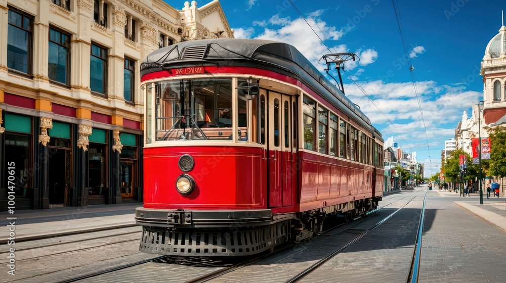 A scenic tram ride through the restored heritage buildings of the Arts ...