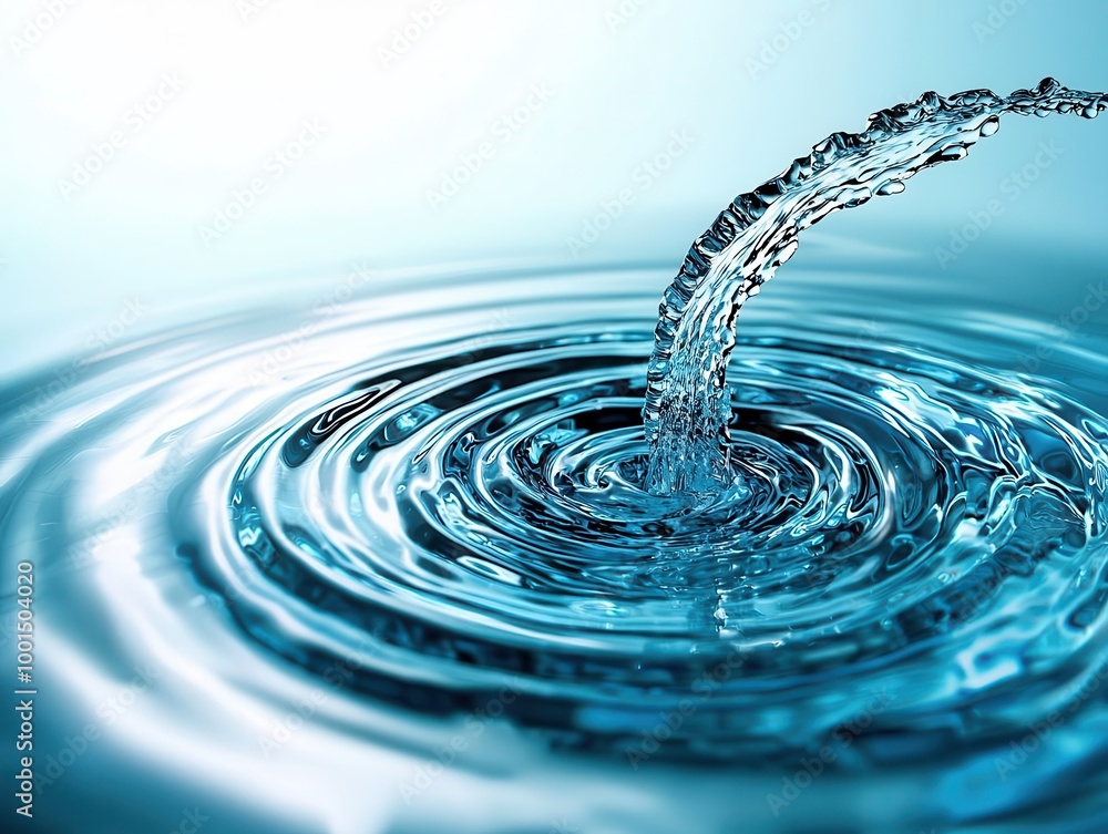 Water spiraling down a drain in a clear basin, Drain Vortex ...