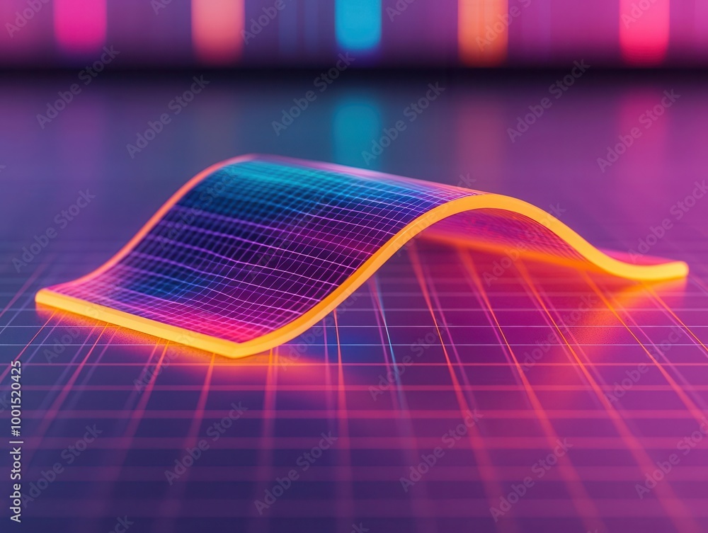 Visualization of stress-strain curve of a polymer under tensile test ...