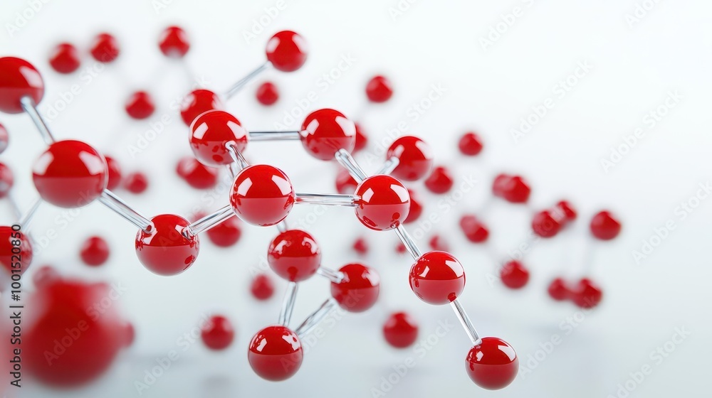 Schematic of a catalyst material's active sites for chemical reactions ...