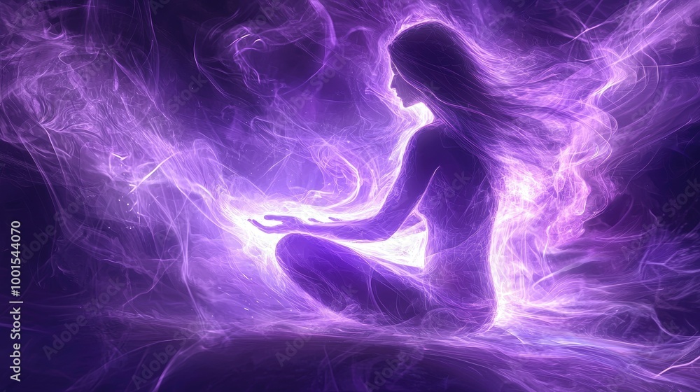 Prayer to the Violet Flame Visualize and meditate on the Violet Flame ...