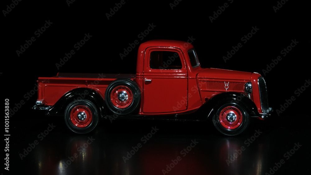 Collectible Scale Model Classic Cars - 1937 Ford Pick Up Truck Stock ...