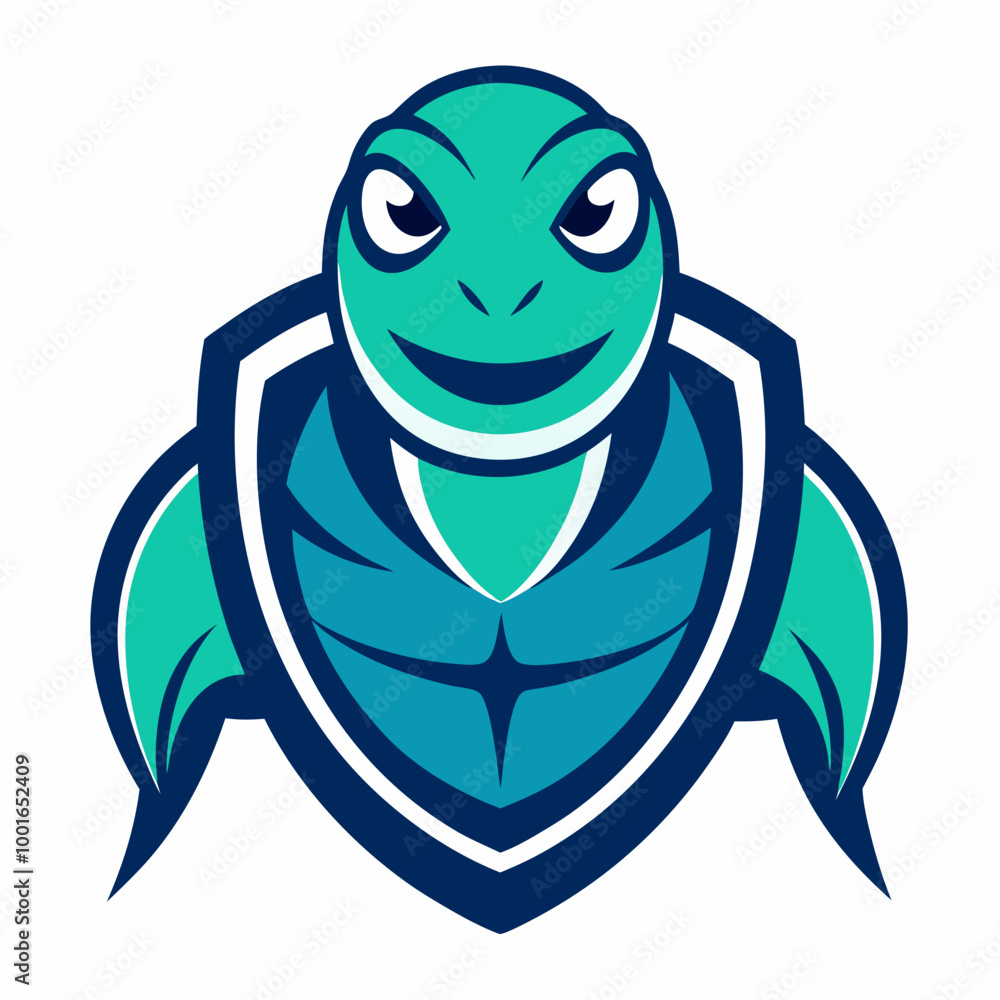 "Turtle Mascot Logo Vector Illustration for Graphic Design, SVG Files ...