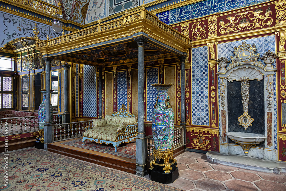 Imperial Hall (1585) is one of most impressive rooms in Imperial Harem ...