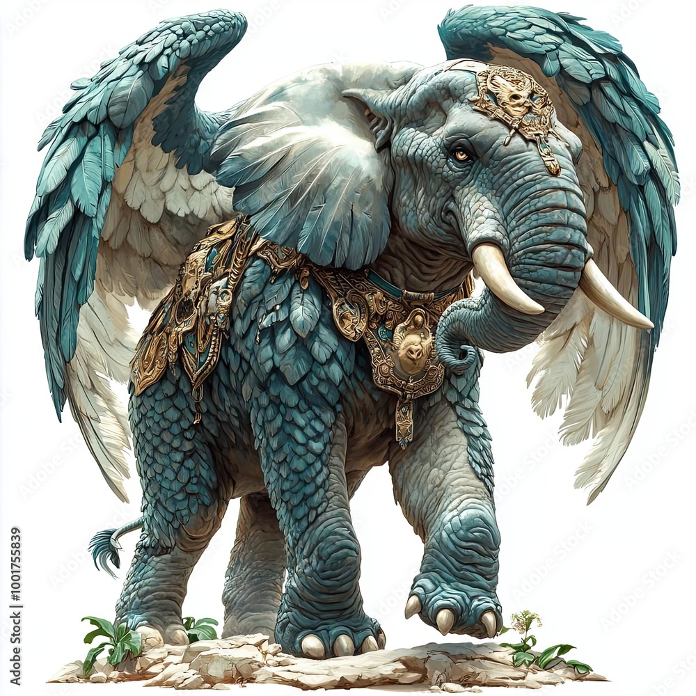 Eaglephant monsters scary, Eagle Elephant Viper, Pose A giant elephant ...